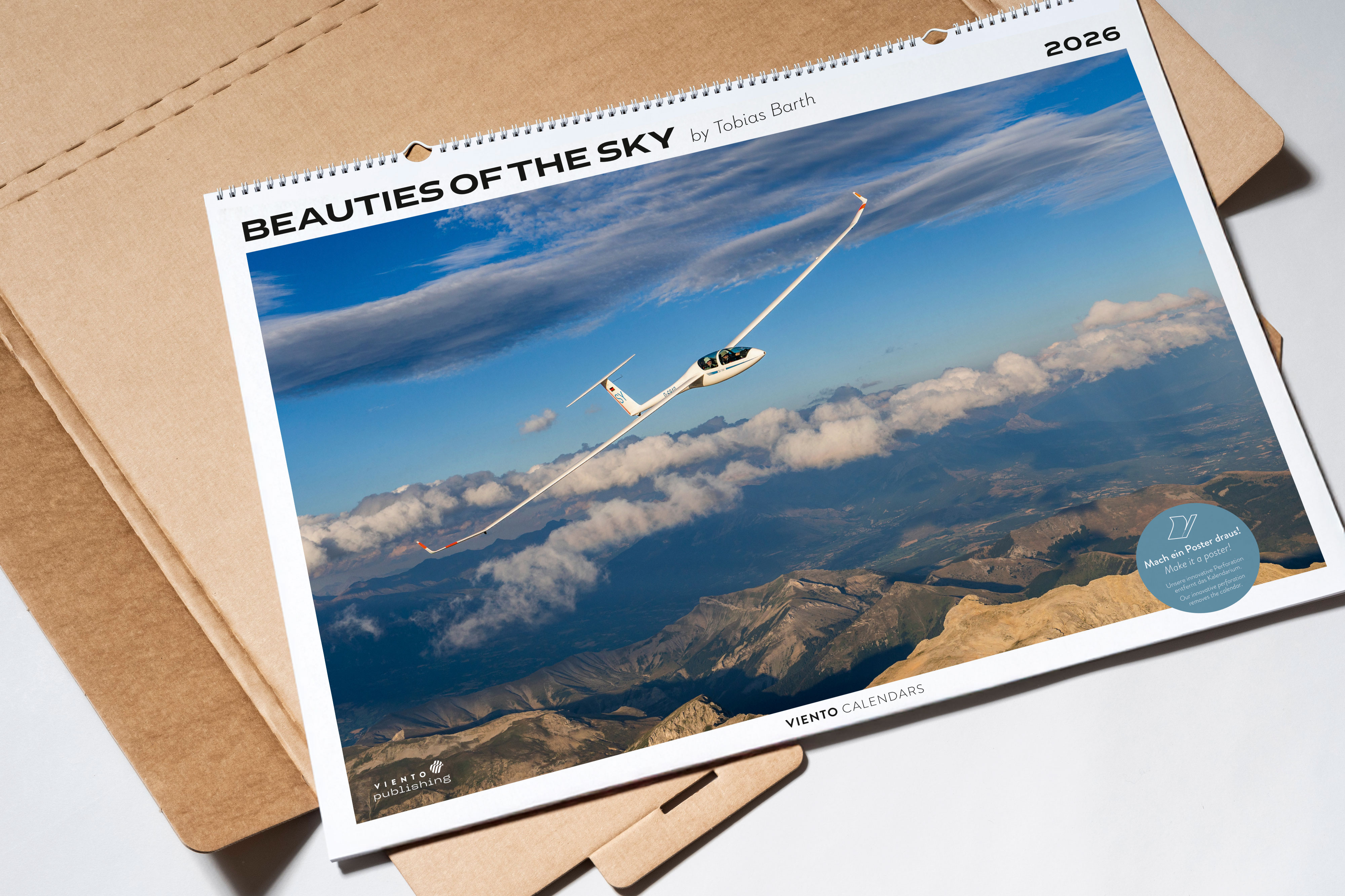 Segelflugkalender "Beauties of the Sky" - Realisiert mit Pictrs.com